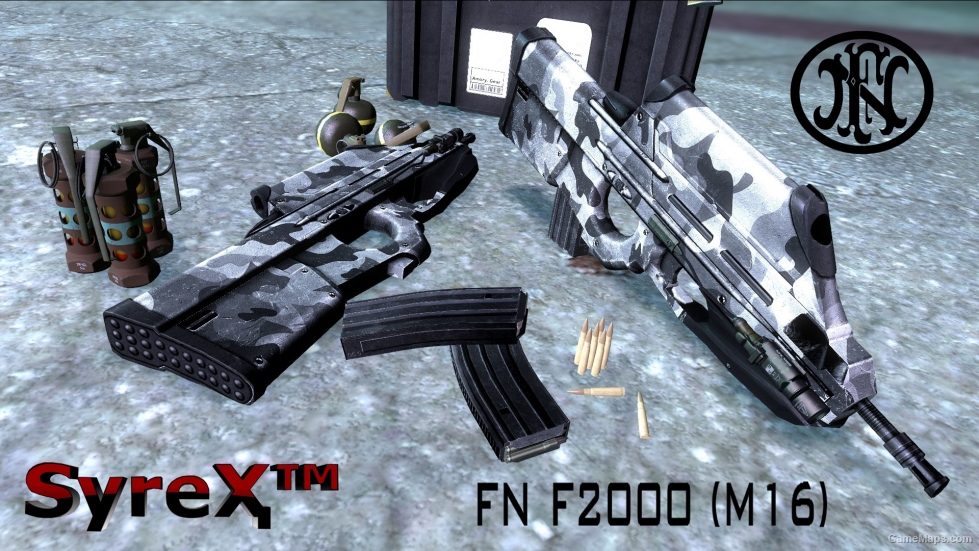 FN F2000 Winter Camo (Mod) for Left 4 Dead 2 - GameMaps.com