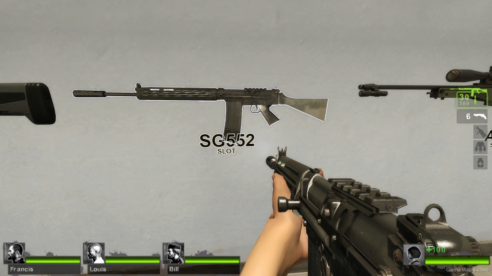 fn fal sg552 (request) (Mod) for Left 4 Dead 2 - GameMaps.com