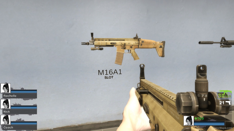 FN SCAR-L CQC [RNG Magazines] [M16A2] {request} (Mod) for Left 4 Dead 2 - GameMaps.com
