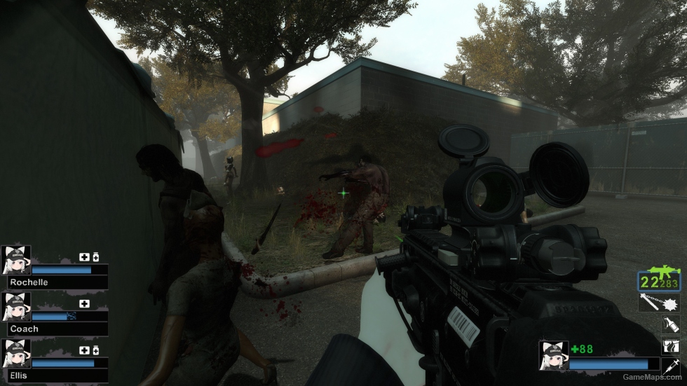 FN SCAR-SC (M16) [Sound fix Ver] (Mod) for Left 4 Dead 2 - GameMaps.com