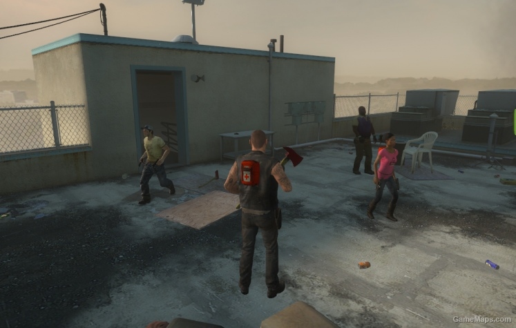 Francis replaces Nick (Left 4 Dead 2) - GameMaps