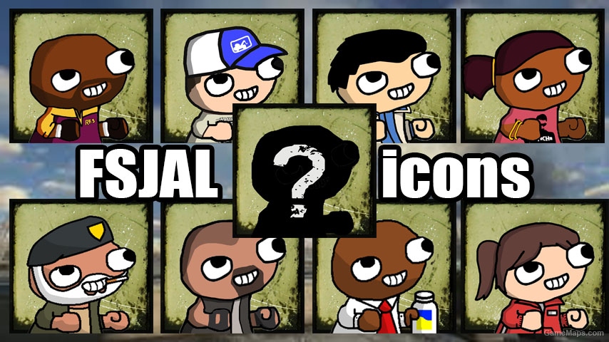 fsjal survivors icons (Mod) for Left 4 Dead 2 - GameMaps.com