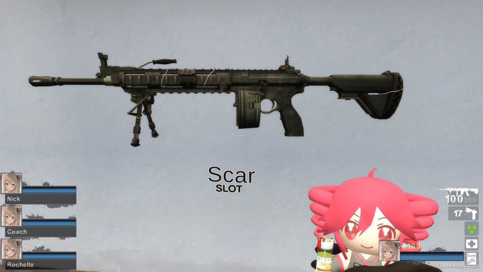 Ghosts M27 IAR (Desert Rifle) [request] (Mod) for Left 4 Dead 2 ...