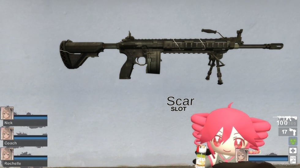 Ghosts M27 IAR (Desert Rifle) [request] (Mod) for Left 4 Dead 2 ...