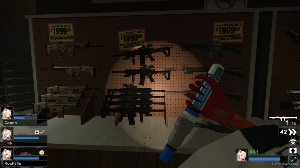 Gilboa Snake DBR Alternative (M16A2) (Mod) for Left 4 Dead 2 - GameMaps.com