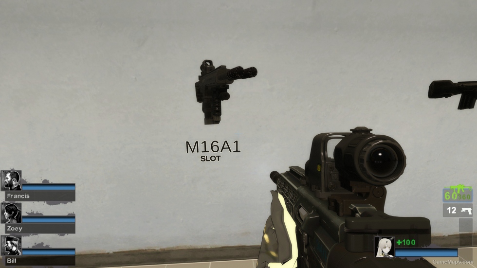 Gilboa Snake DBR Alternative (M16A2) (Mod) for Left 4 Dead 2 - GameMaps.com