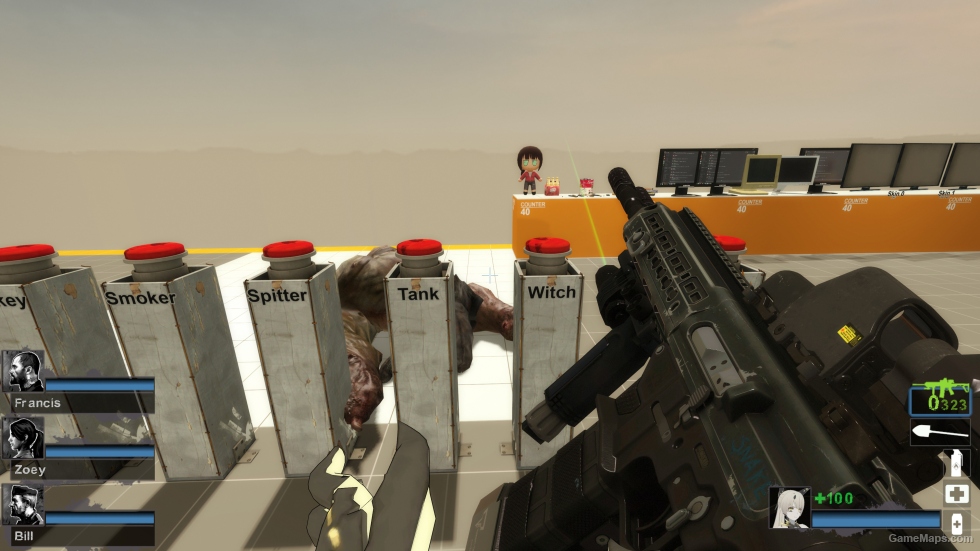 Gilboa Snake DBR Alternative (M16A2) (Mod) for Left 4 Dead 2 - GameMaps.com