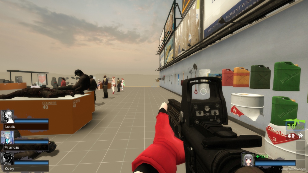 Girl's Frontline M4 SOPMOD II (SG552) [request] (Mod) for Left 4 Dead 2 ...