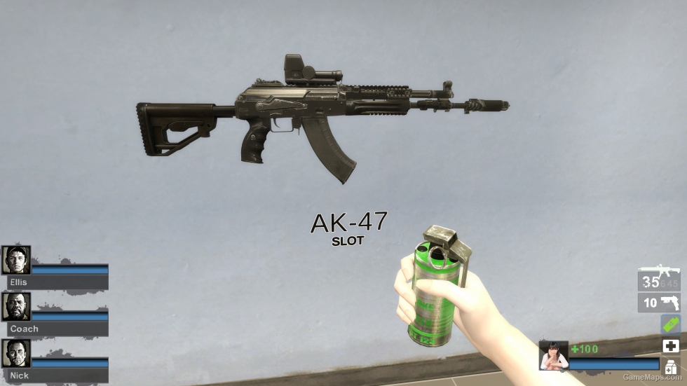 Girls' Frontline AK-15 (Replace AK-47) v2 [Sound fix Ver] (Mod) for Left 4 Dead 2 - GameMaps.com