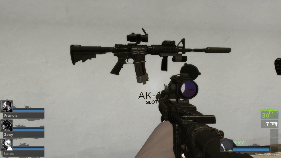 Girls' Frontline M4A1modⅢ [AKM] (request) (Mod) for Left 4 Dead 2 ...