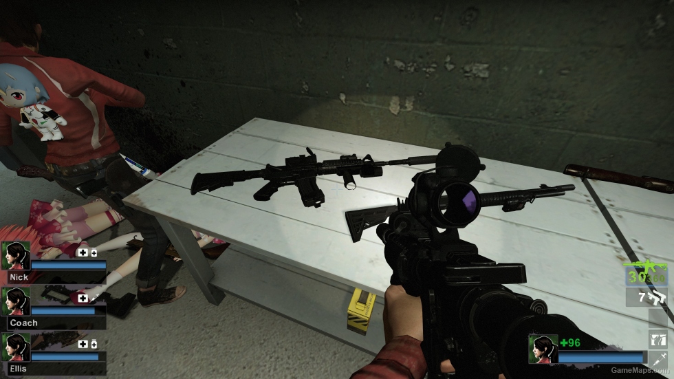 Girls' Frontline M4A1modⅢ [AKM] (request) (Mod) for Left 4 Dead 2 ...