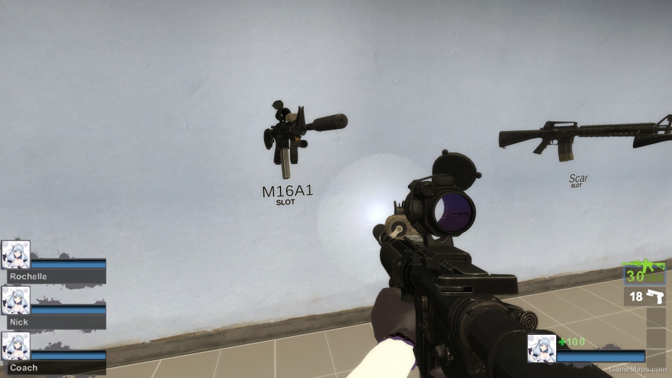 Girls' Frontline M4A1modⅢ (M16A2) (Mod) for Left 4 Dead 2 - GameMaps.com