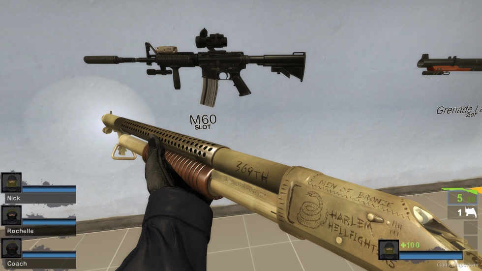 Girls' Frontline M4A1modⅢ [M60] (request) (Mod) for Left 4 Dead 2 - GameMaps.com