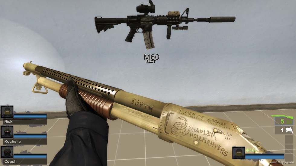 Girls' Frontline M4A1modⅢ [M60] (request) (Mod) for Left 4 Dead 2 ...