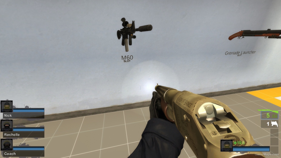 Girls' Frontline M4A1modⅢ [M60] (request) (Mod) for Left 4 Dead 2 ...