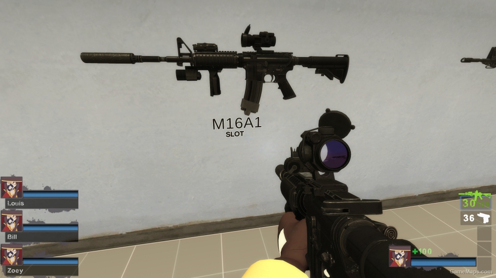 Girls' Frontline M4A1modⅢ v2 (M16A2) (request) (Mod) for Left 4 Dead 2 ...