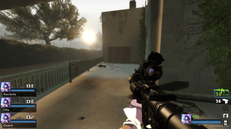 Girls' Frontline M4A1modⅢ v2 (M16A2) (request) (Mod) for Left 4 Dead 2 ...