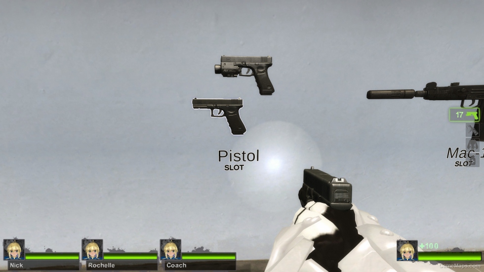 Glock 17 (Dual pistols) [Sound fix Ver] (Mod) for Left 4 Dead 2 ...