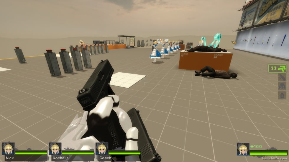 Glock 17 (Dual pistols) [Sound fix Ver] (Mod) for Left 4 Dead 2 ...