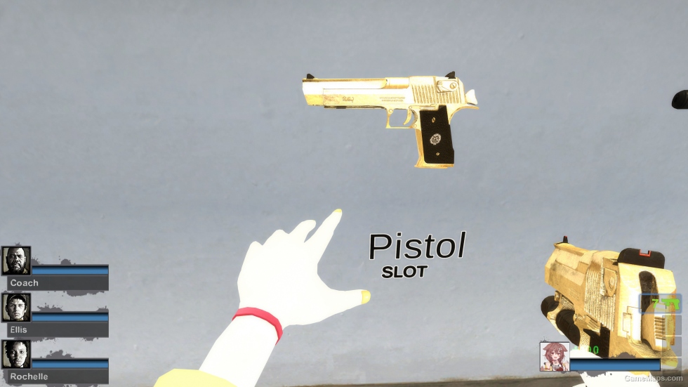 Gold Desert Eagle Cod