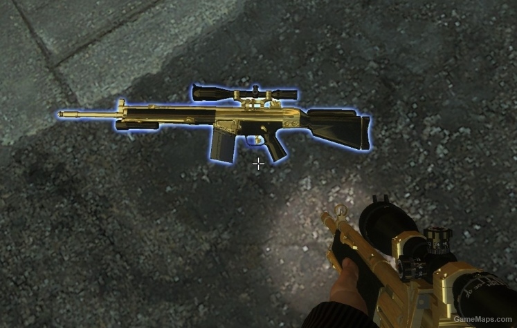 Gold Hellsing Sniper Military (Left 4 Dead 2) - GameMaps