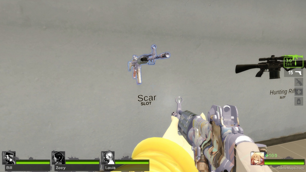 Grils Frontline K2 (Desert Rifle) (Mod) for Left 4 Dead 2 - GameMaps.com