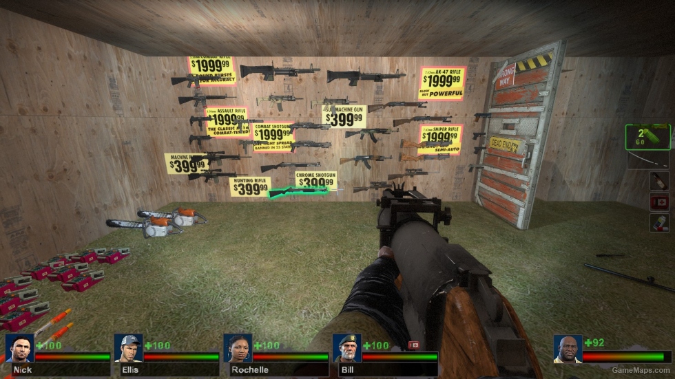 Gun range map (Map) for Left 4 Dead 2 - GameMaps.com