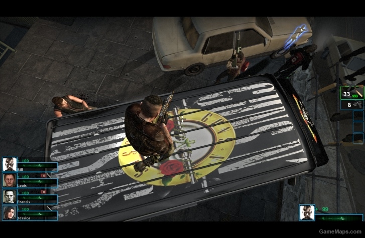 Guns and roses van (Mod) for Left 4 Dead 2 - GameMaps.com