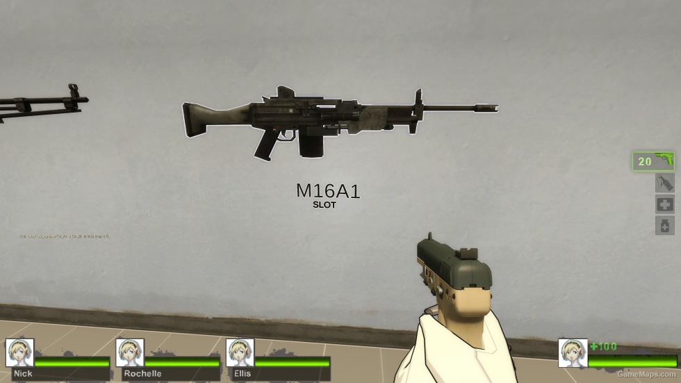 H&K MG4 (M16A2) (Mod) for Left 4 Dead 2 - GameMaps.com