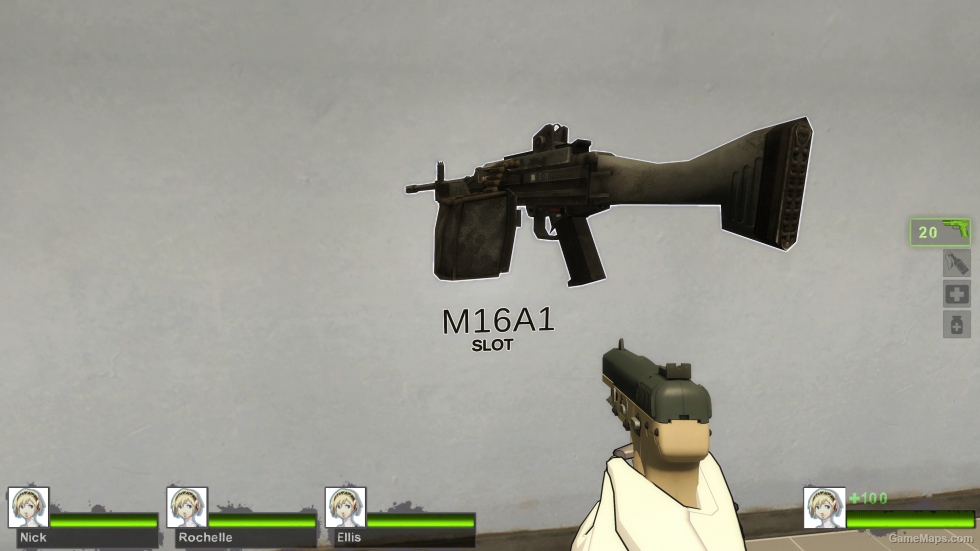 H&K MG4 (M16A2) (Mod) for Left 4 Dead 2 - GameMaps.com