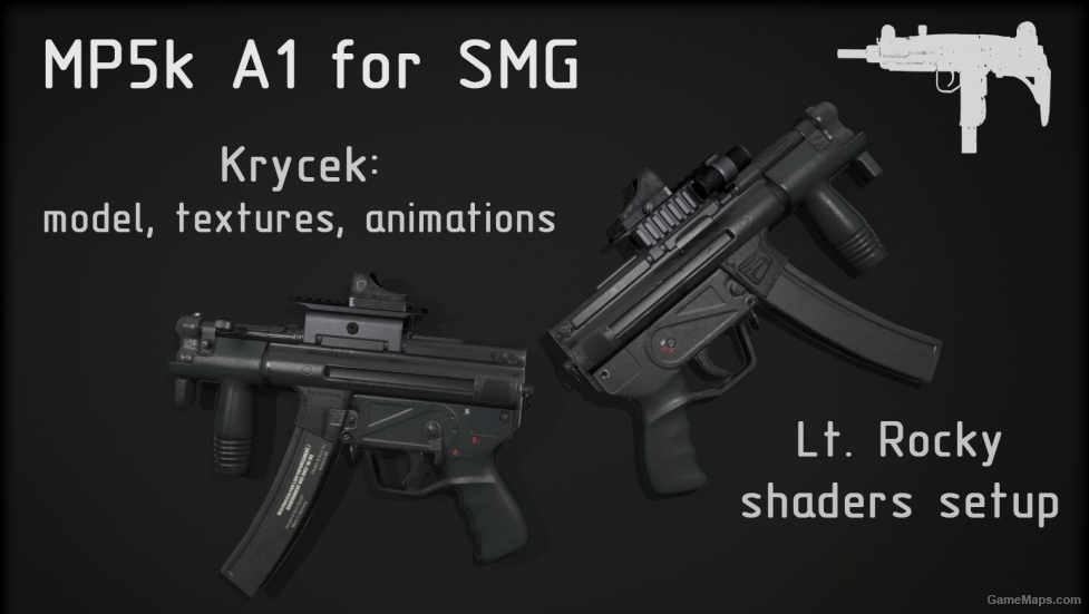 H&K MP5K A1 (Mod) for Left 4 Dead 2 - GameMaps.com