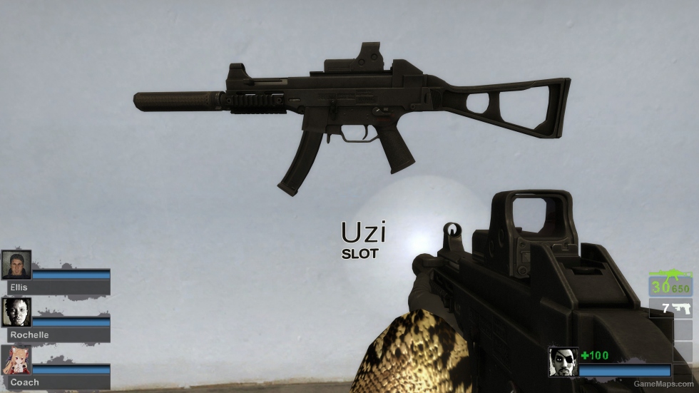 H&K UMP9 with EOTech [uzi] (request) (Mod) for Left 4 Dead 2 - GameMaps.com
