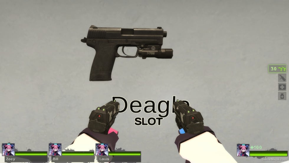 H&K USP45 Tactical (Magnum) Sound fix Ver (Mod) for Left 4 Dead 2 ...