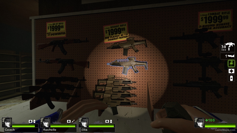 H&K XM8 Carbine Prototype (replaces M16) (Mod) for Left 4 Dead 2 ...