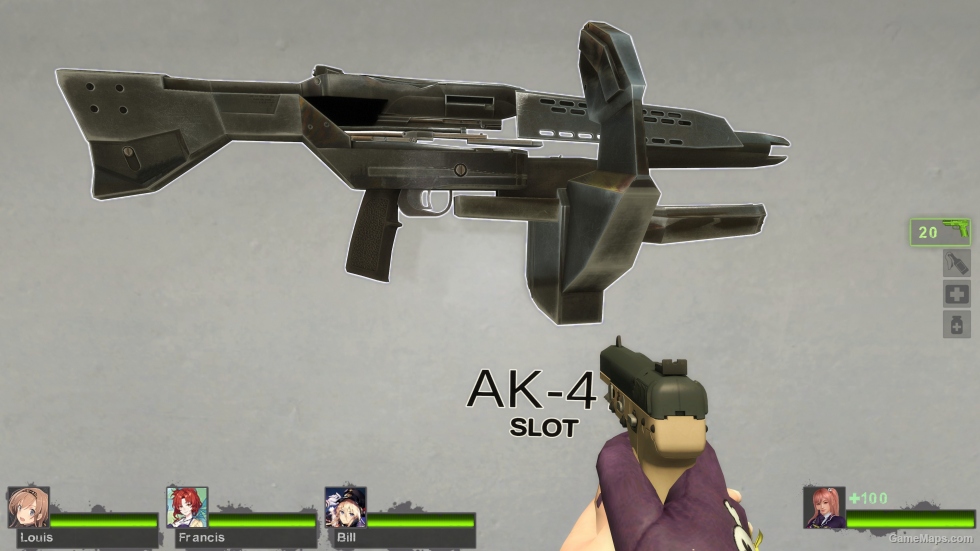 Half Life 2 - AR2 (AKM) (Mod) for Left 4 Dead 2 - GameMaps.com