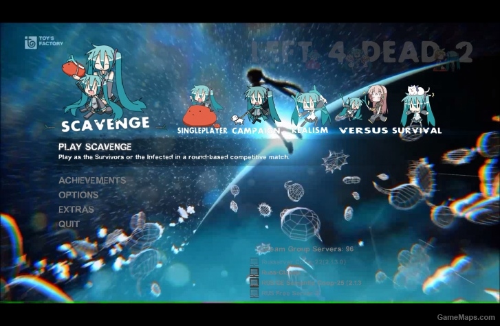 Hatsune Miku - Main Menu (Left 4 Dead 2) - GameMaps.com