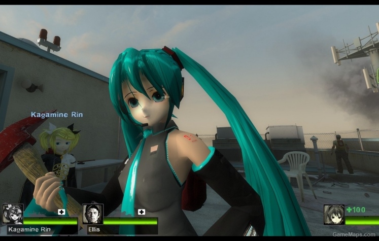 Hatsune Miku (Mod) for Left 4 Dead 2 - GameMaps.com