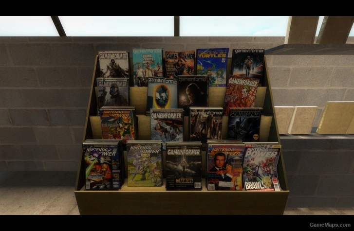 HD Gaming Magazine Rack (Mod) for Left 4 Dead 2 - GameMaps.com