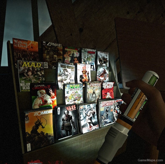 HD Magazine Rack - Zombie Comics (Mod) for Left 4 Dead 2 - GameMaps.com