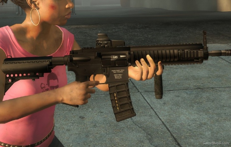 HK416 (Mod) for Left 4 Dead 2 - GameMaps.com