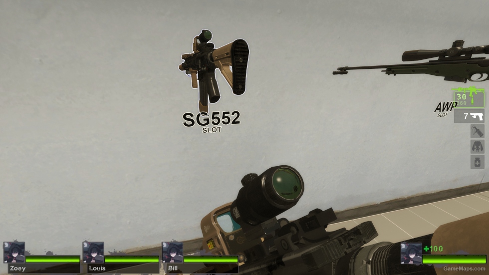 HK416 MOD 3 (sg552) (Mod) for Left 4 Dead 2 - GameMaps.com