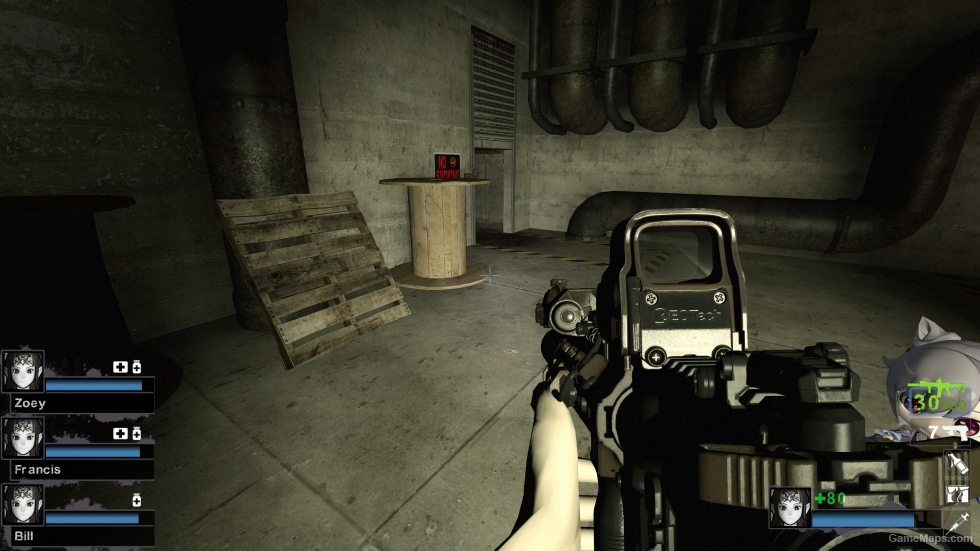 HK416A5-SMR (Replace M16) v12 (Mod) for Left 4 Dead 2 - GameMaps.com