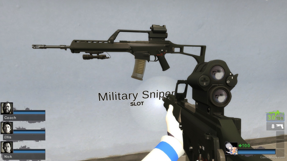 HK G36 (military sniper) (request) (Mod) for Left 4 Dead 2 - GameMaps.com