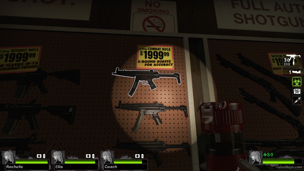 HK MP5 (Desert Rifle) MP5A5 (Mod) for Left 4 Dead 2 - GameMaps.com