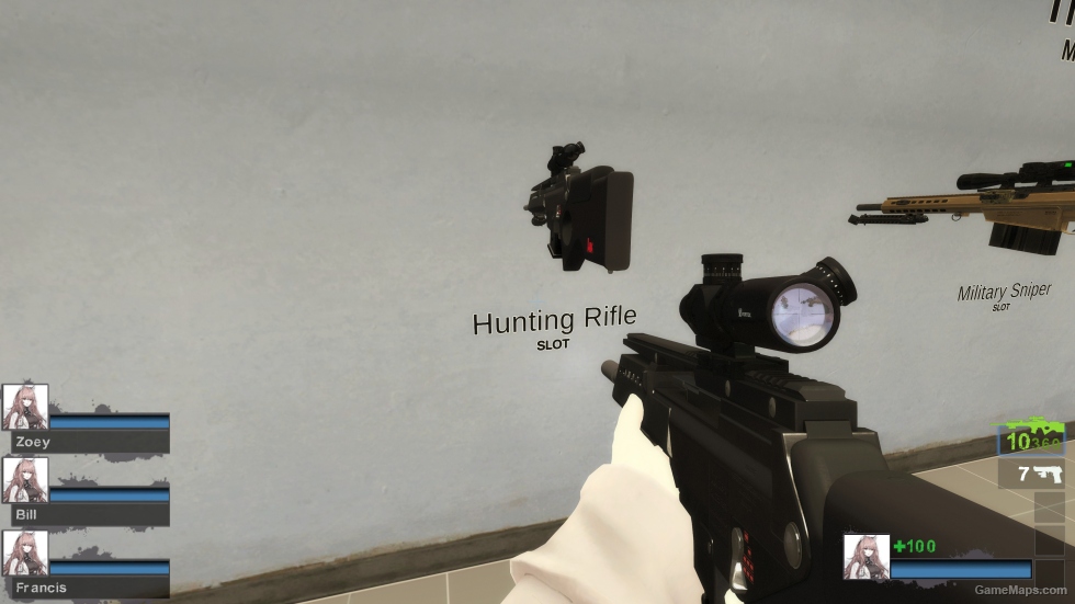 HK SL8-1 (Hunting rifle) [request] (Mod) for Left 4 Dead 2 - GameMaps.com