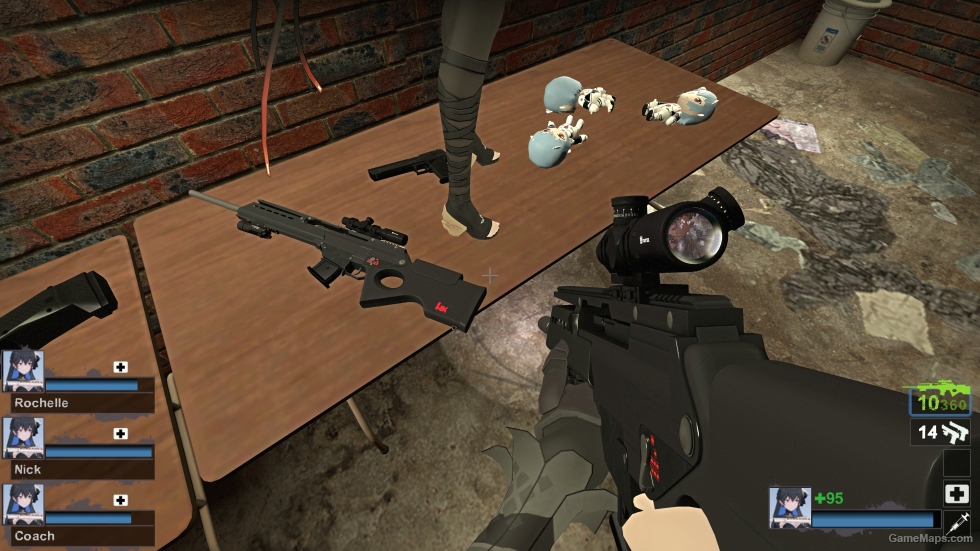 HK SL8-1 (Hunting rifle) [request] (Mod) for Left 4 Dead 2 - GameMaps.com