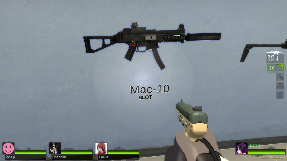 HK UMP-9 MK.2 (Silencer SMG) (Mod) for Left 4 Dead 2 - GameMaps.com