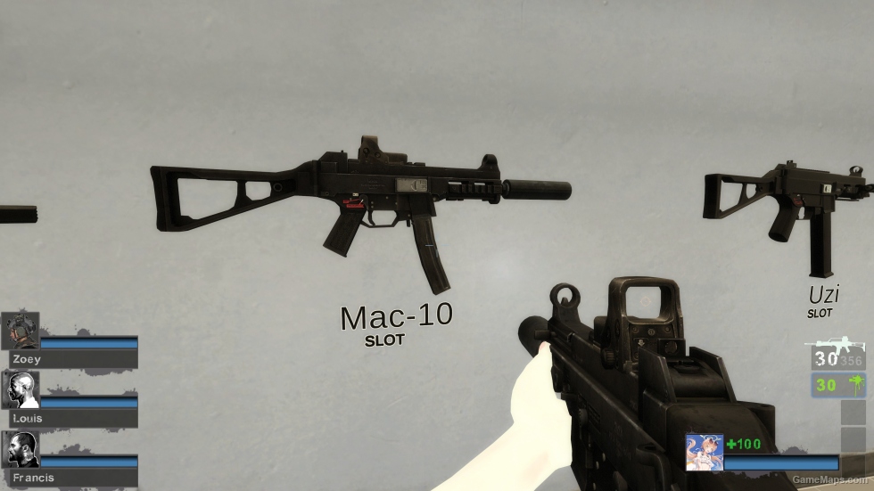 HK UMP-9 v2 (Suppressed SMG) Secondary slot [request] (Mod) for Left 4 Dead 2 - GameMaps.com