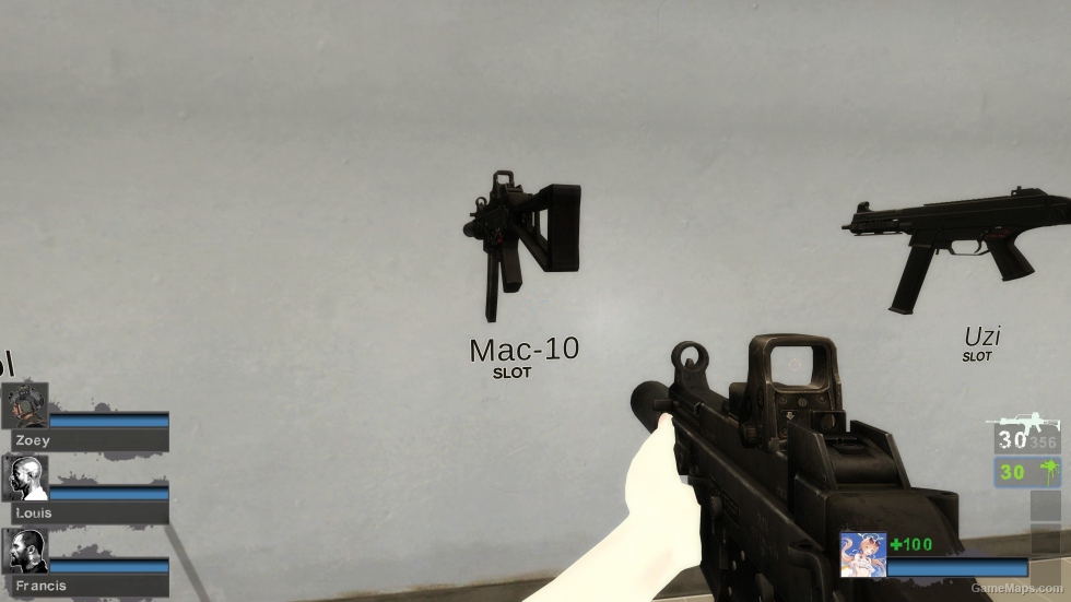 HK UMP-9 v2 (Suppressed SMG) Secondary slot [request] (Mod) for Left 4 ...