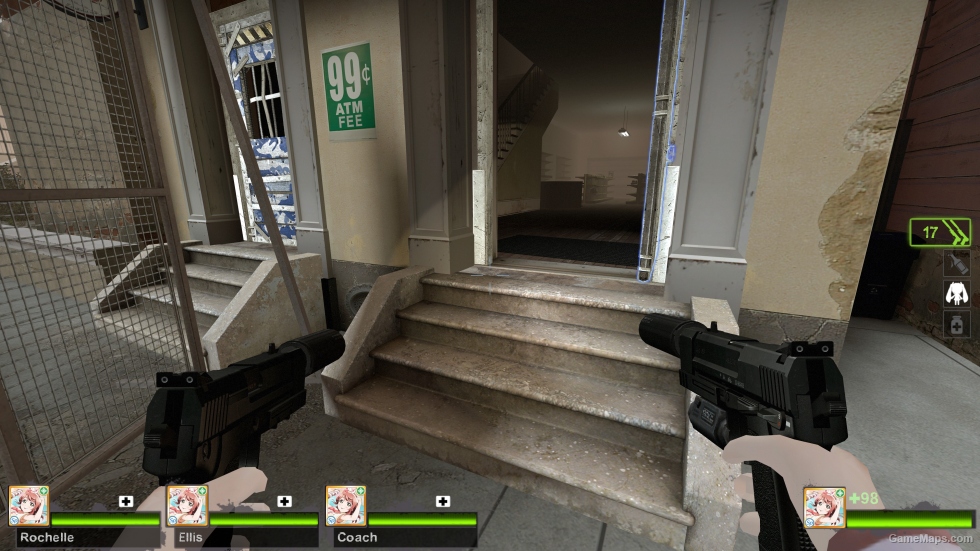 HK USP Match 45 Black Suppressed [Add Gun Sound Ver] (Mod) for Left 4 ...